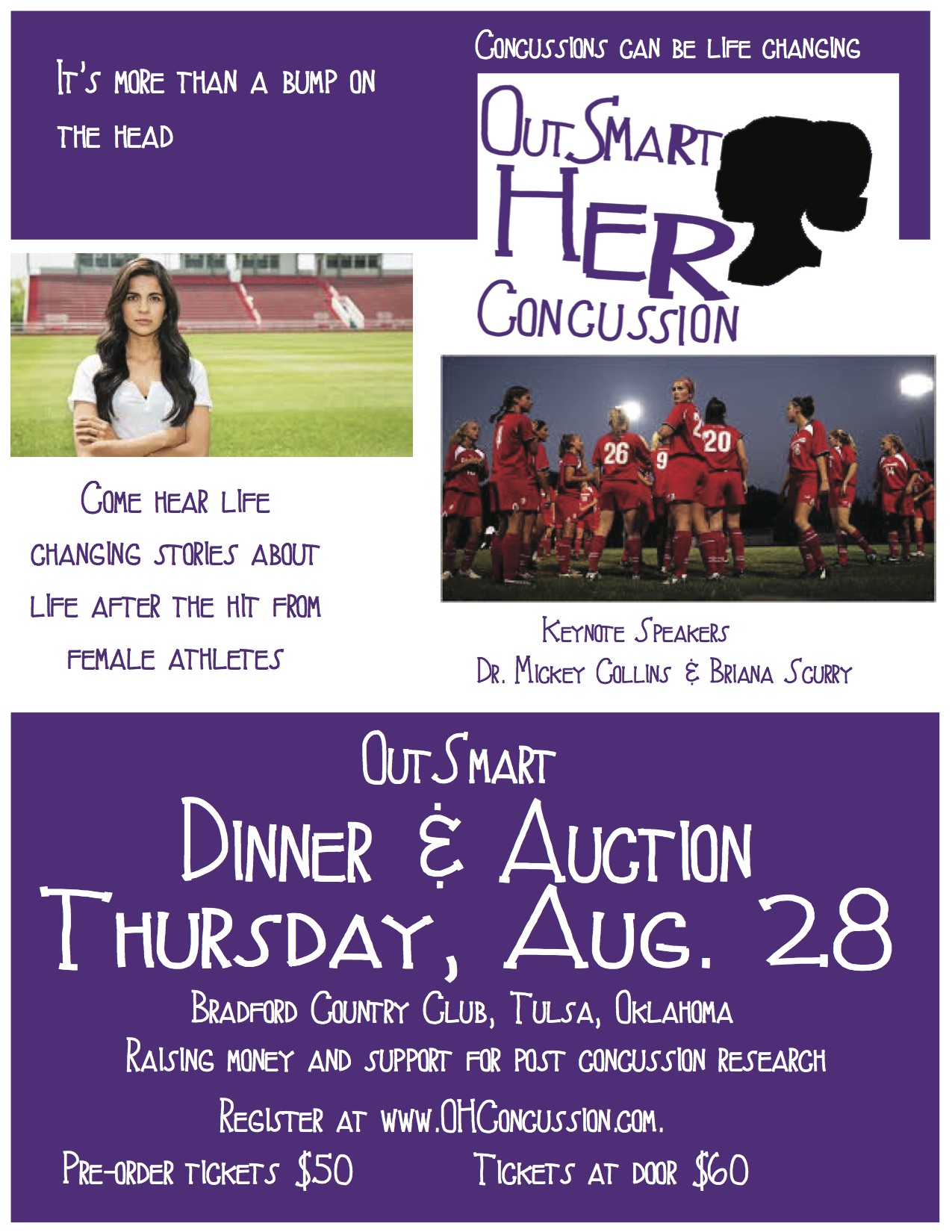 OutSmart Her Concussion – Nonprofit organization | Molly E. Hightower